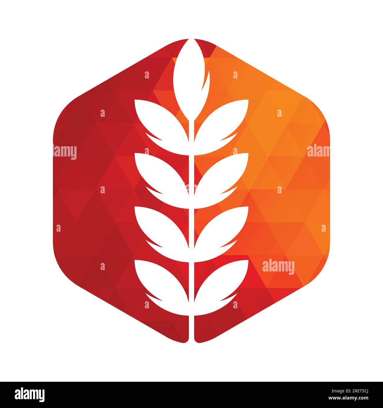 wheat grain icon vector logo design. Simple wheat / grain vector icon ...