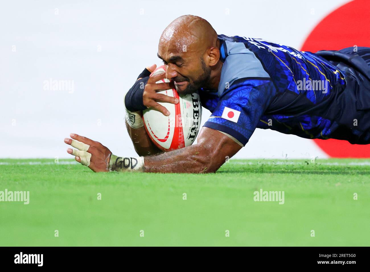 Osaka, Japan. 29th July, 2023. Semisi Masirewa (JPN) Rugby : LipovitanD ...