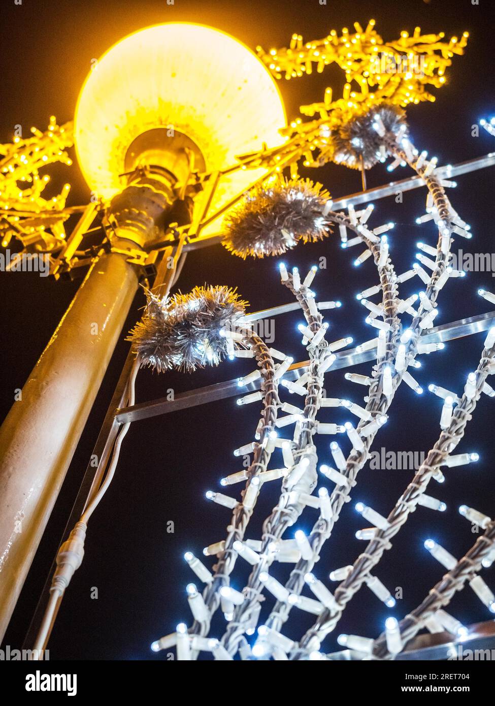 Zagreb lighting in Advent Stock Photo - Alamy