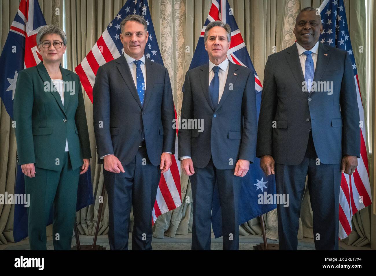 Secretary of State Antony Blinken, Secretary of Defense Lloyd J. Austin ...
