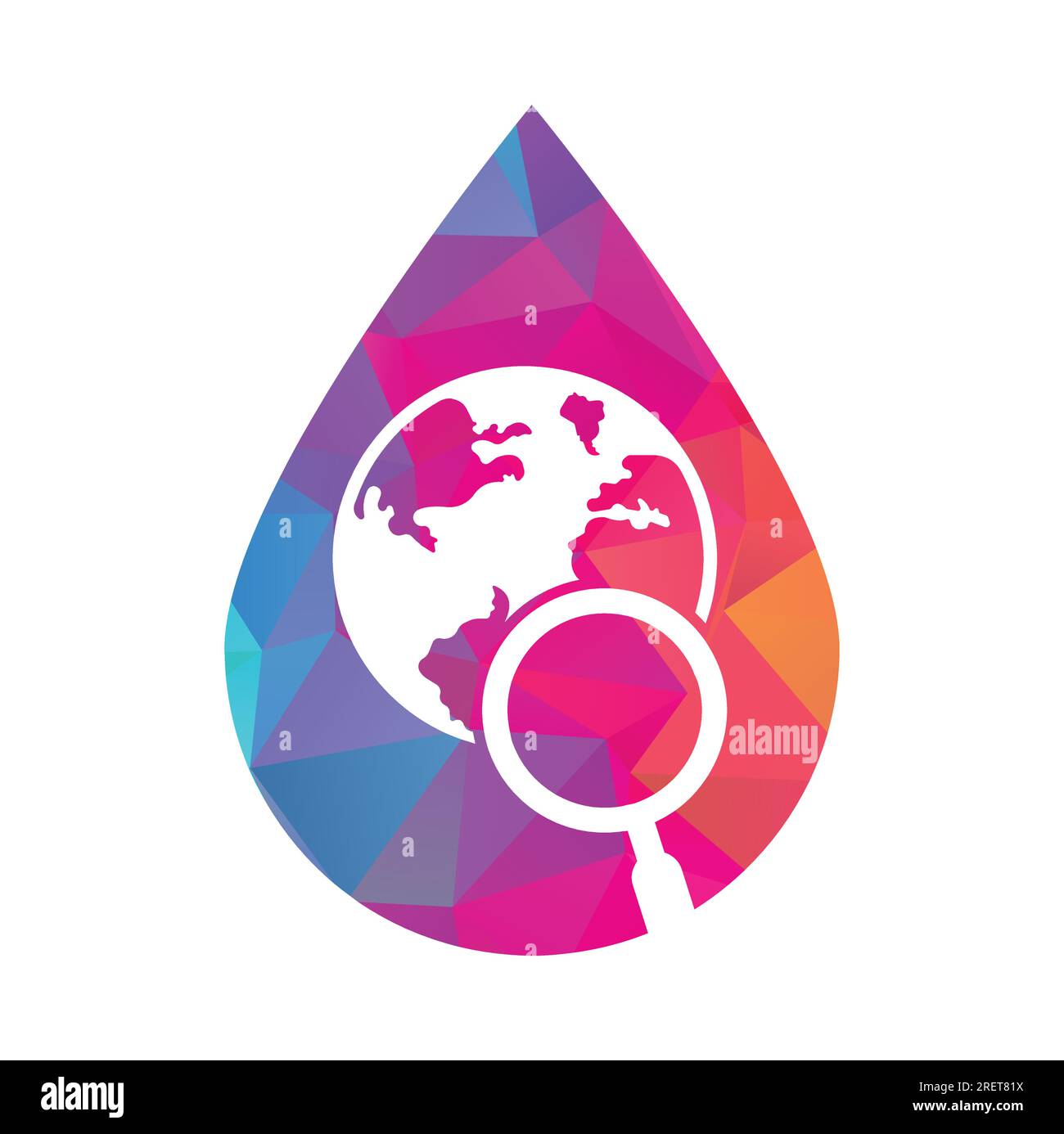 Compass glass globe Stock Vector Images - Alamy