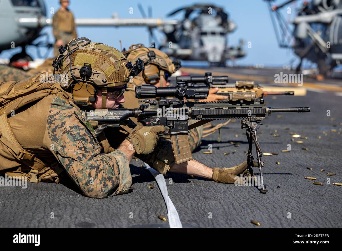 A U.S. Marine with the 26th Marine Expeditionary Unit (Special ...