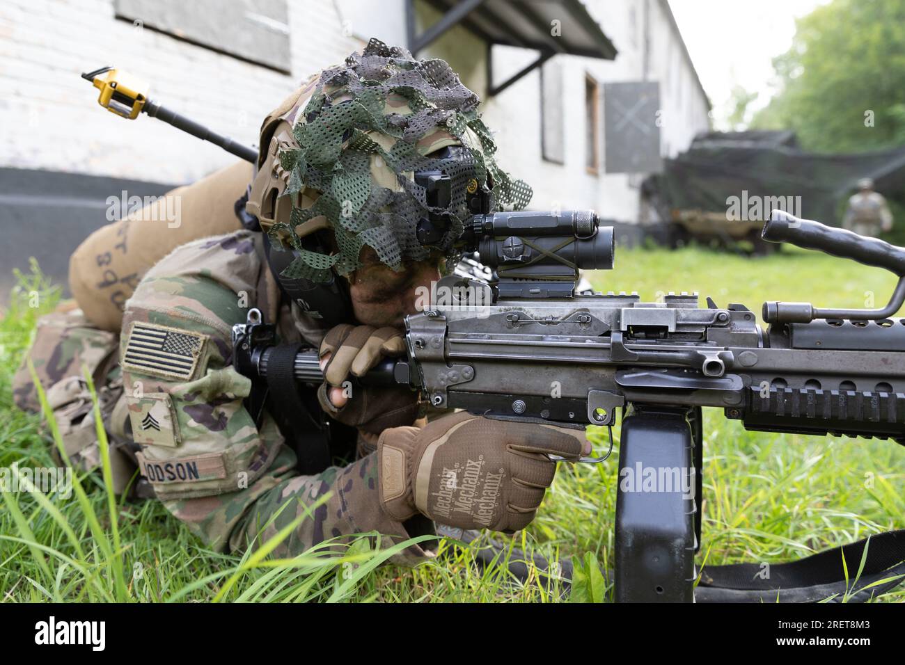 U.S. Army Pfc. Damon Boone, a small arms repairer with the 1st ...