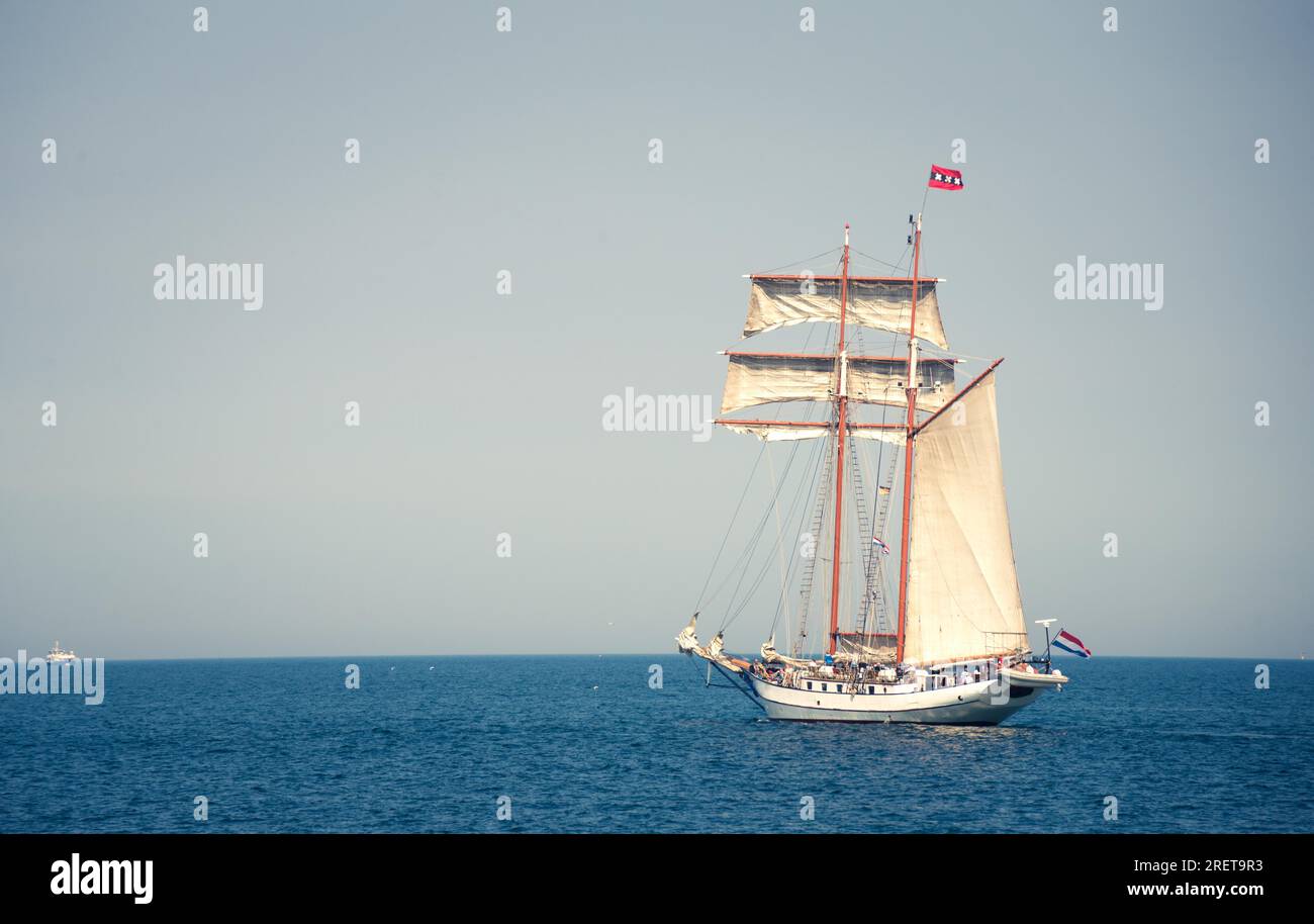 Sailing ship baltic sea Stock Photo - Alamy