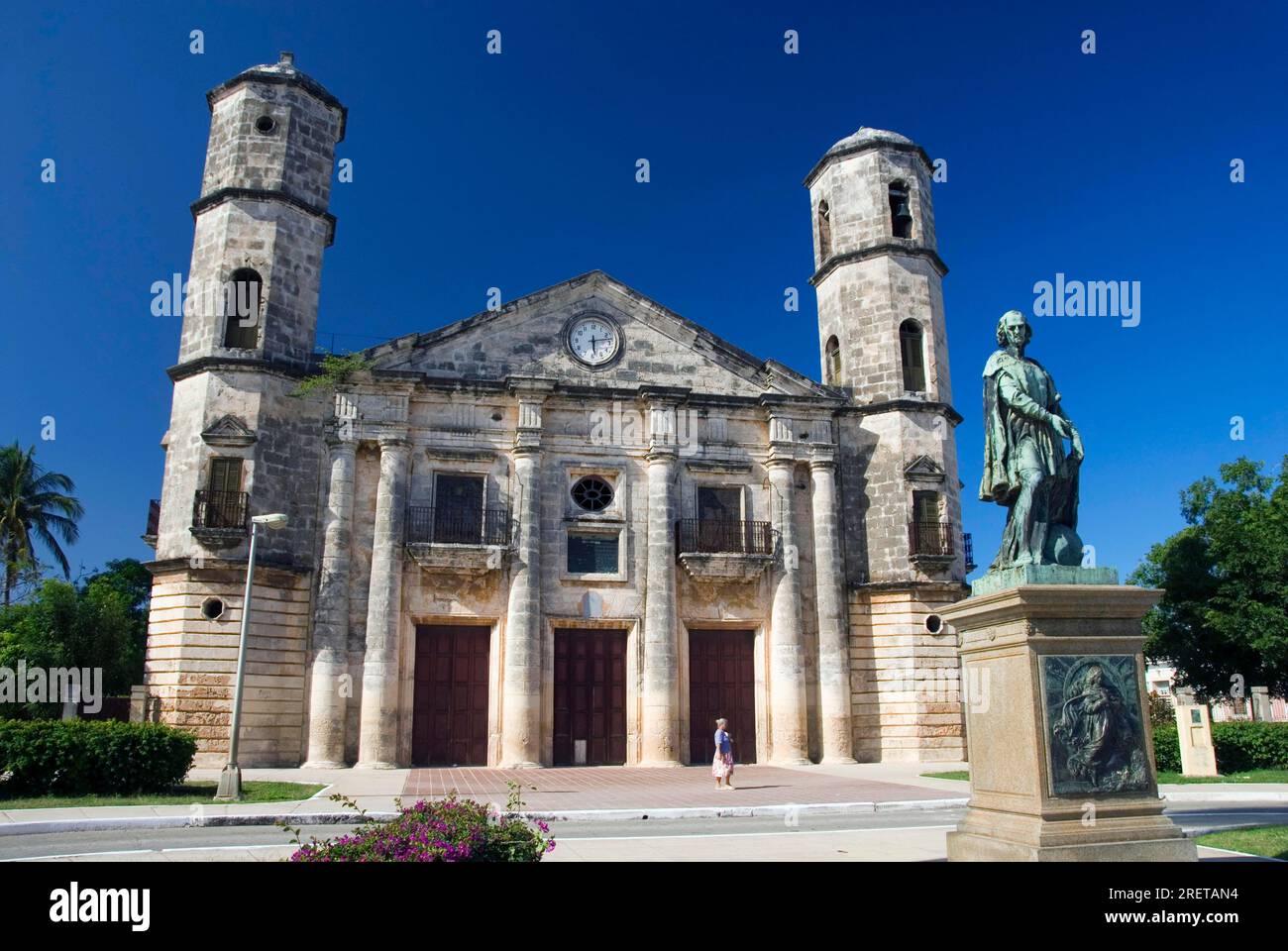 Colon Cathedral, Columbus Square, Cardenas, Cuba Stock Photo - Alamy
