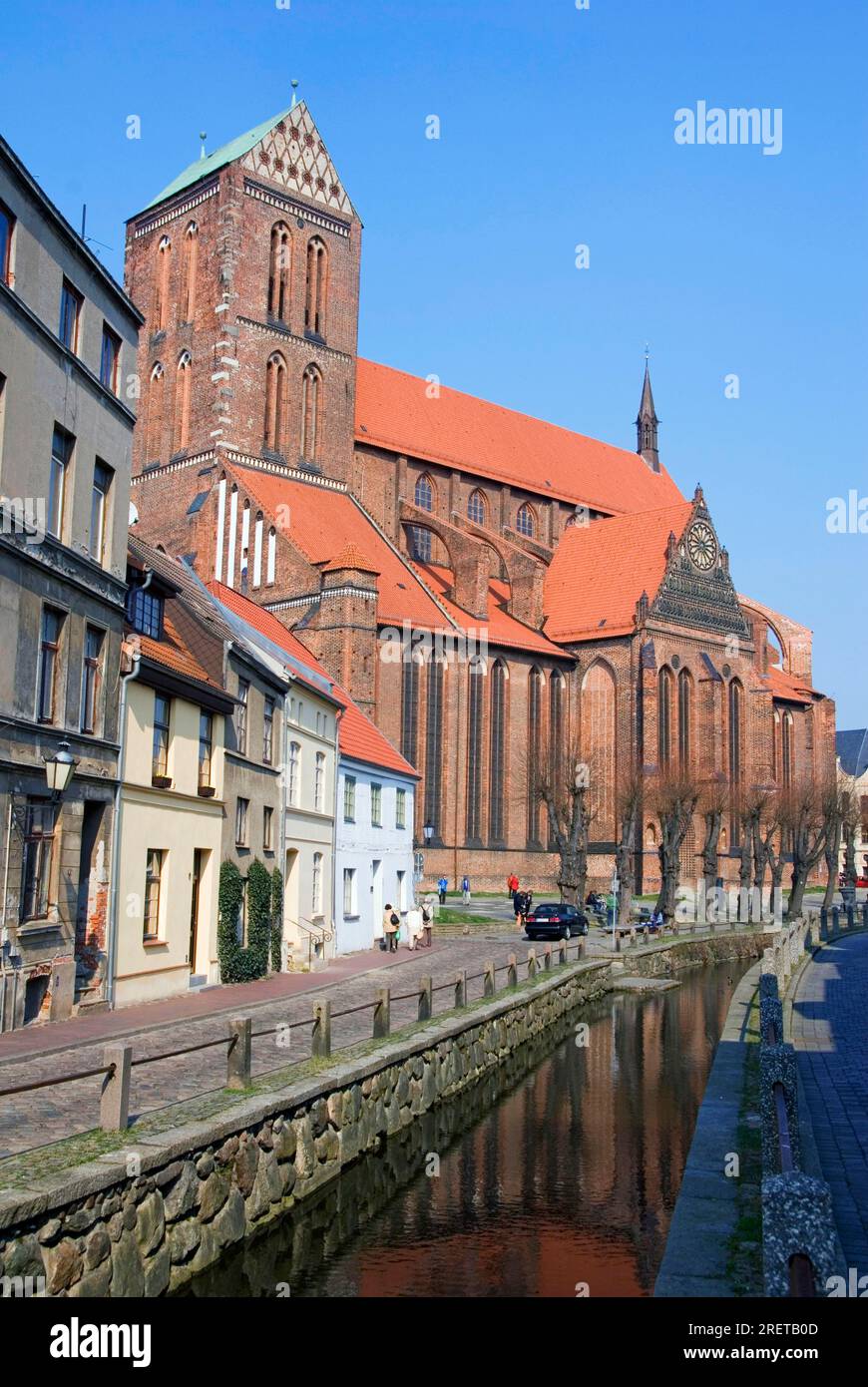 St. Nikolai Church, Wismar, Mecklenburg-Western Pomerania, Germany ...