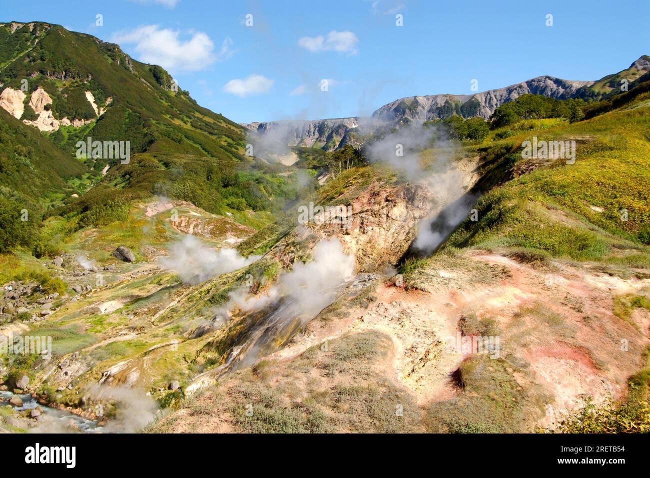 Valley of Geysers, Kronotsky National Park, Kamchatka Peninsula ...