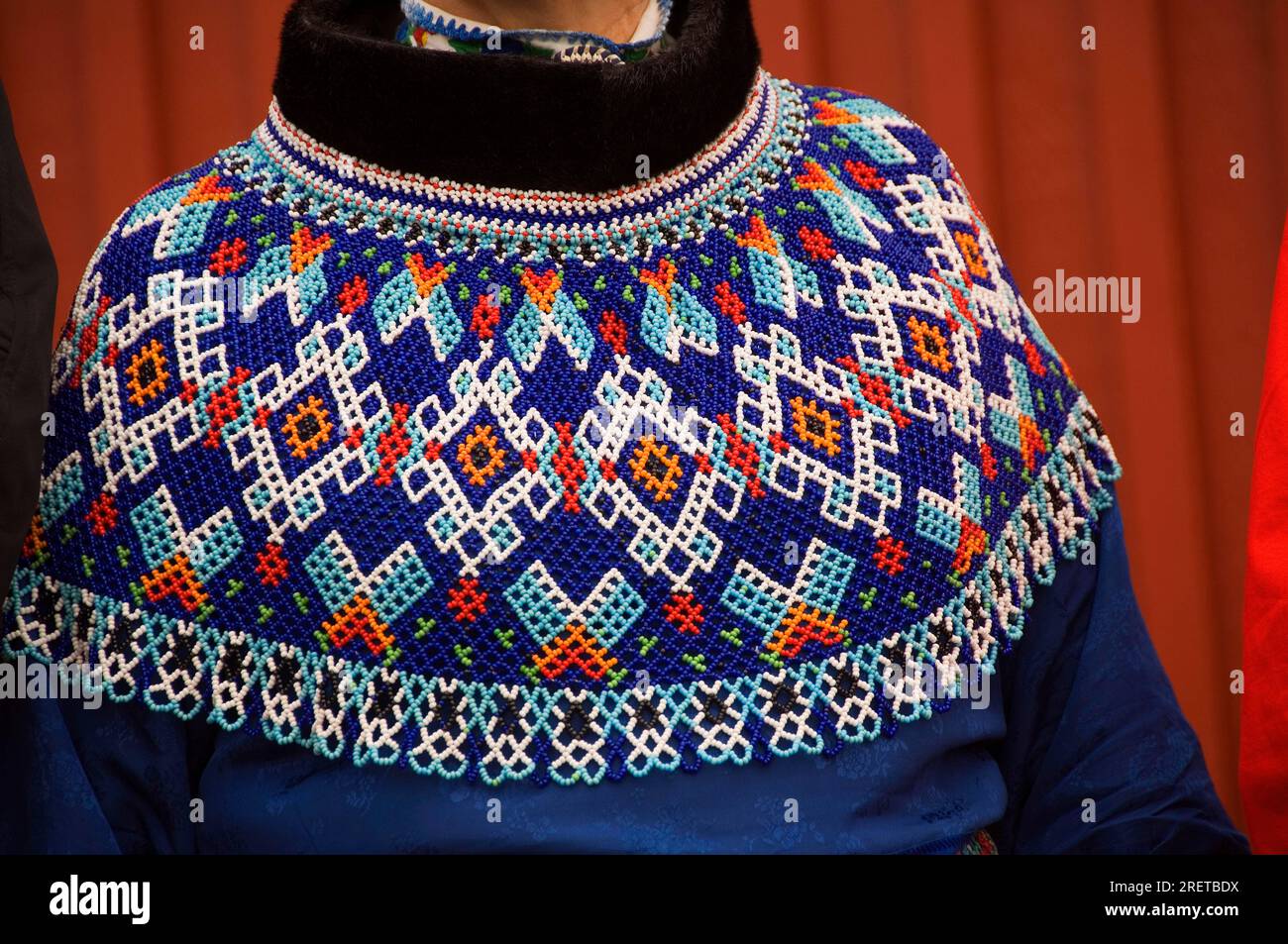 Traditional Inuit clothing, Holsteinborg, Greenland, Sissimiut ...