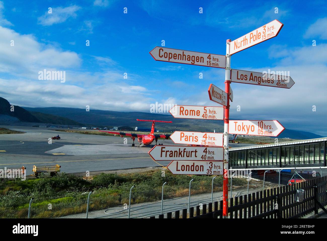 Kangerlussuaq airport greenland denmark hi-res stock photography and ...