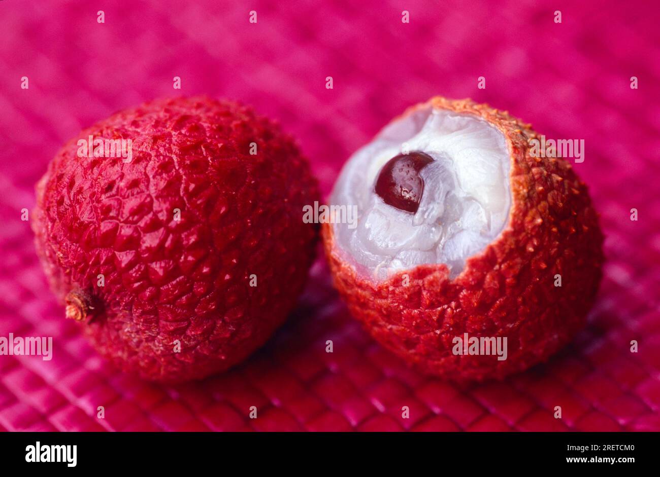 Lychee-Fruit (Litchi chinensis Stock Photo - Alamy