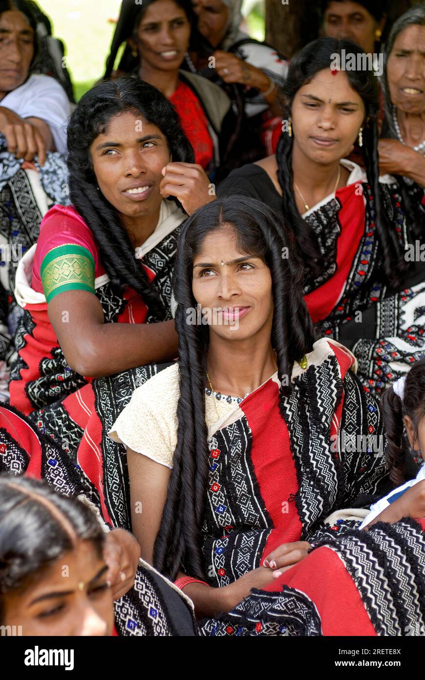 Toda, one of the great aboriginal tribes of India, Nilgiris, Ooty Udhagamandalam, Tamil Nadu ...