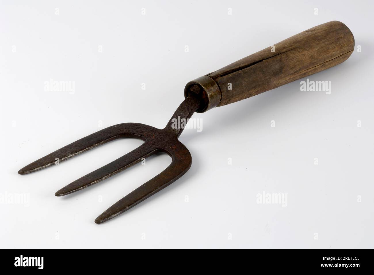 Historic garden tools, hand fork, clipping, object Stock Photo - Alamy