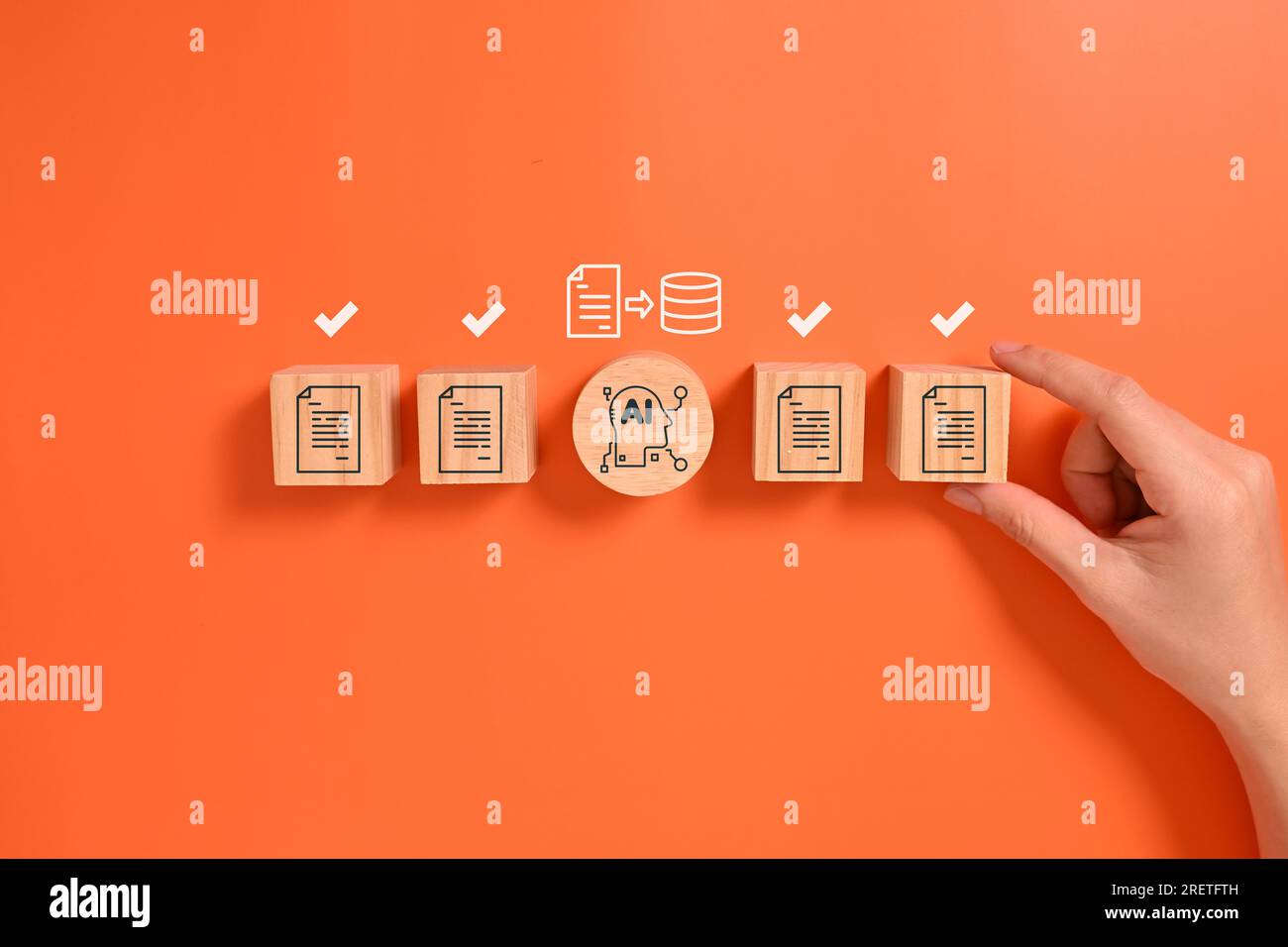 Business document paper icon, Document Management System, DMS Stock ...