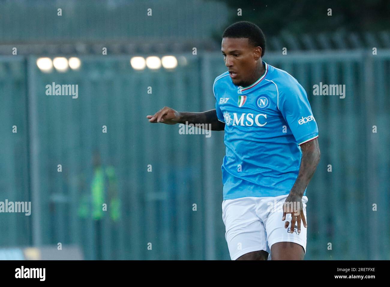 July 29, 2023, Castel di Sangro, Naples, Italy: Michael Folorunsho ...