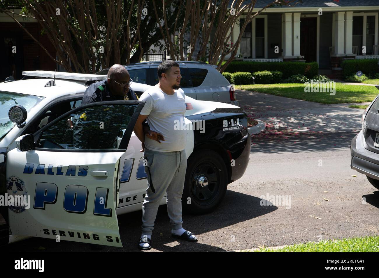 July 29, 2023: Three persons are in custody following a three-hour ...