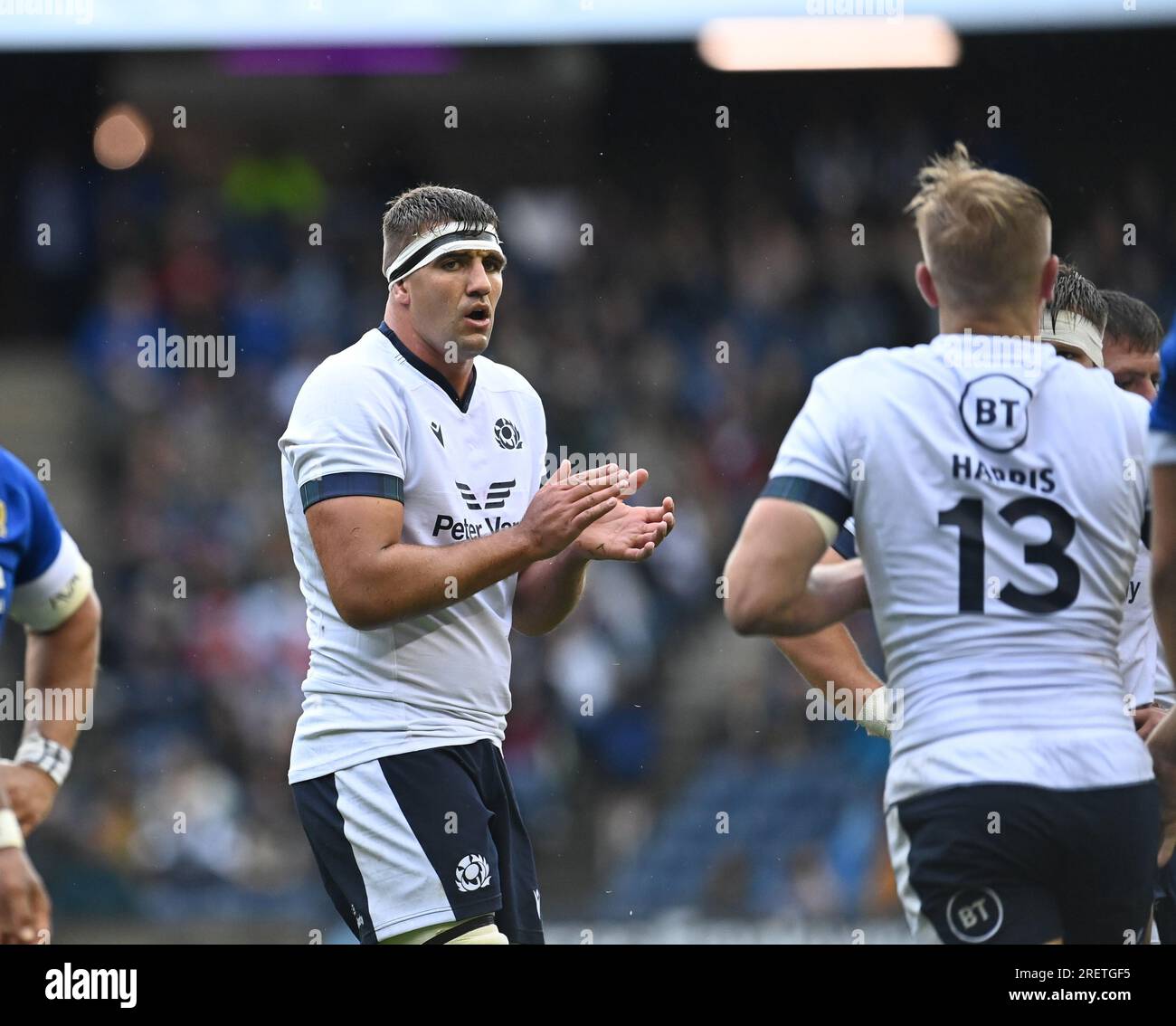 Edinburgh rugby sam skinner hi-res stock photography and images - Alamy