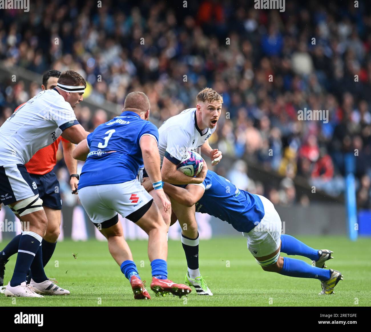 Edinburgh ben healy rugby hi-res stock photography and images - Alamy