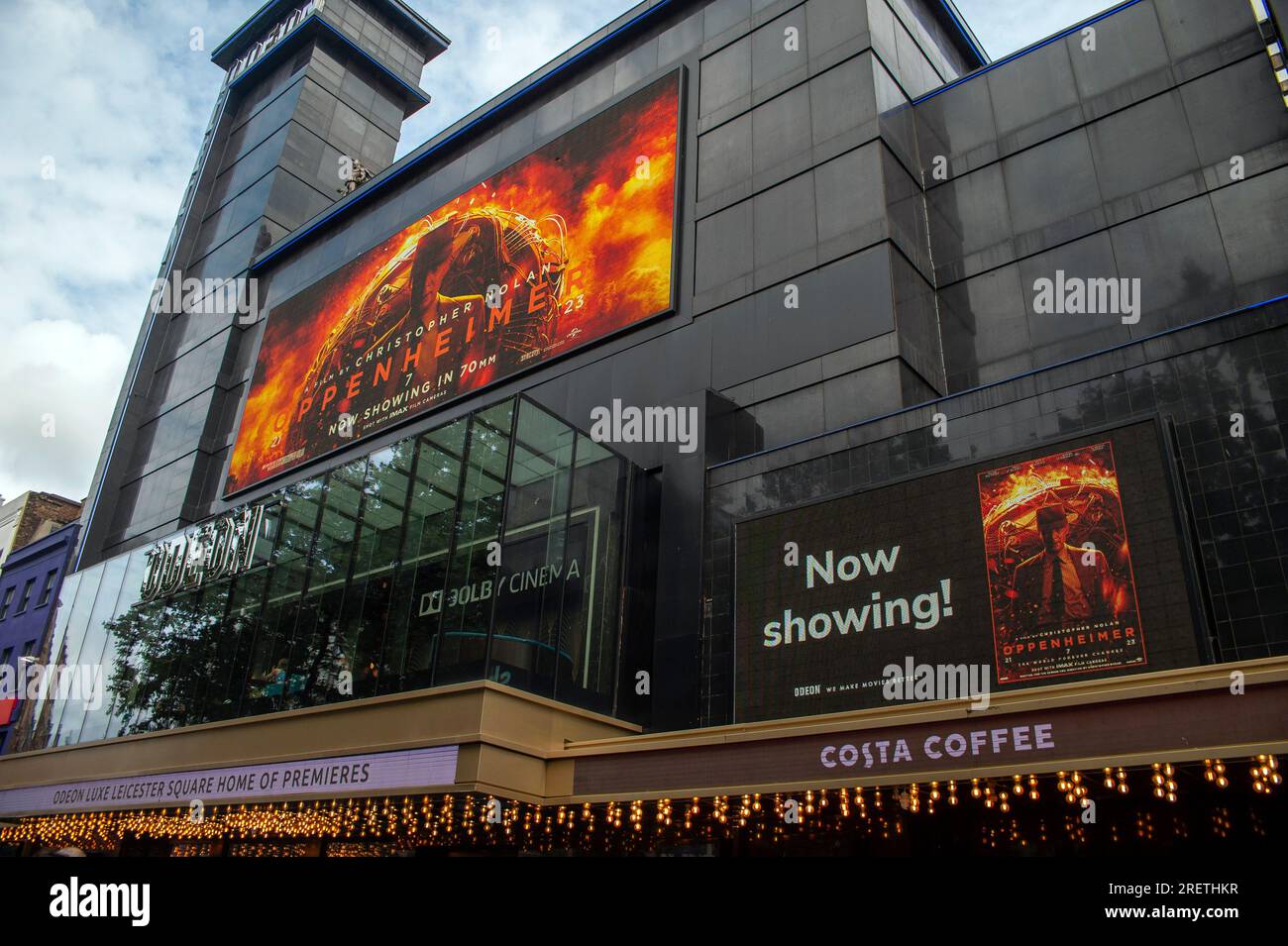 London, UK, 28 July 2023 Barbie and Oppenheimer open at the Odeon ...