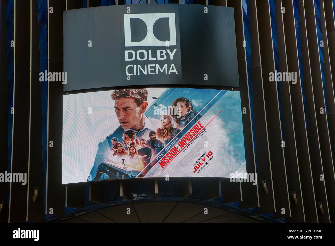 London, UK, 28 July 2023 Barbie and Oppenheimer open at the Odeon ...