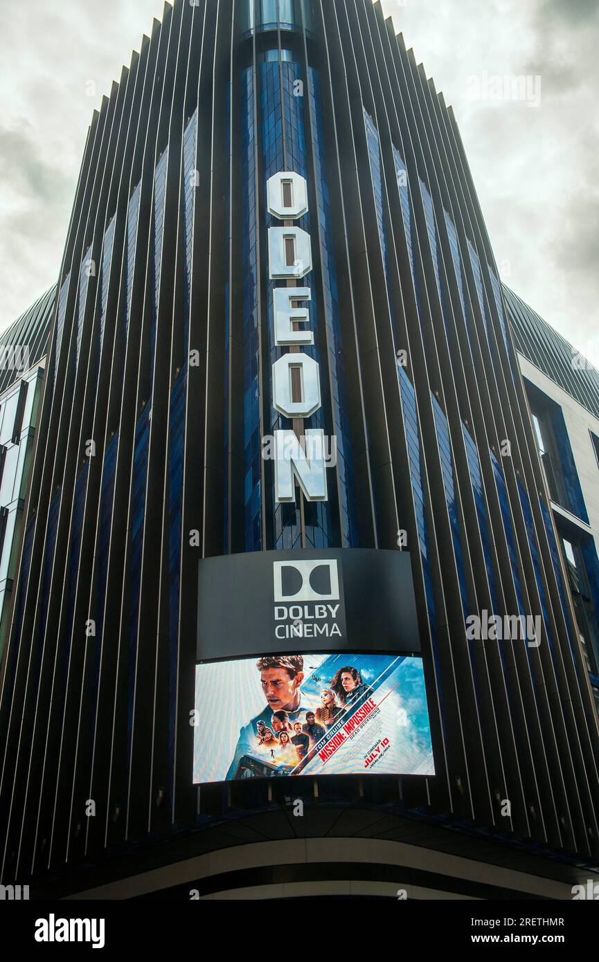 London, UK, 28 July 2023 Barbie and Oppenheimer open at the Odeon ...