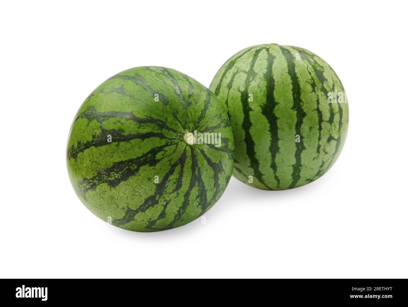 Two delicious ripe watermelons hi-res stock photography and images - Alamy
