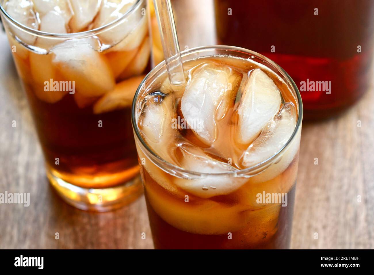 Tall glass iced tea hi-res stock photography and images - Alamy