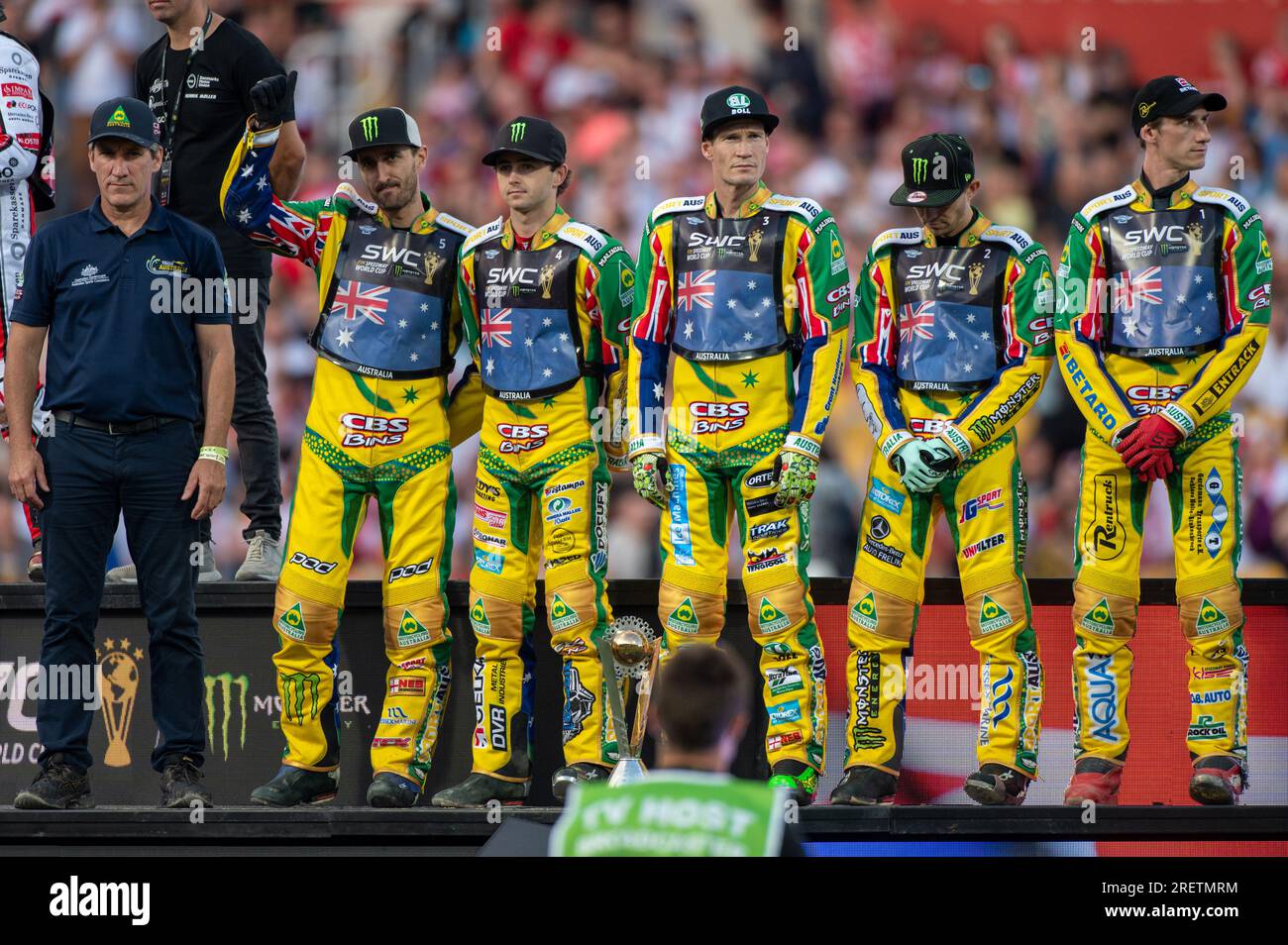 Wroclaw, Poland. 29th July, 2023. The Australian National Speedway Team ...