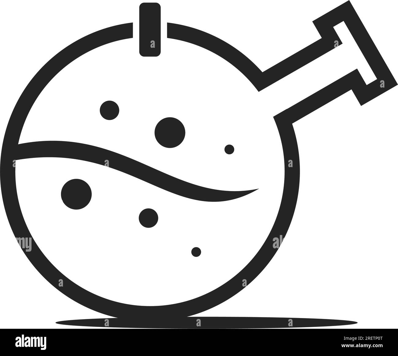 science logo template. Icon Illustration Brand Identity. Isolated and ...