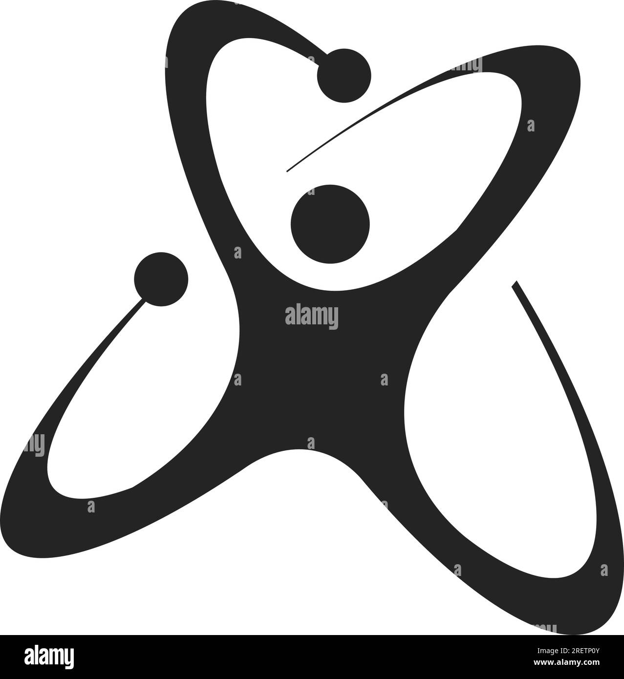 science logo template. Icon Illustration Brand Identity. Isolated and ...