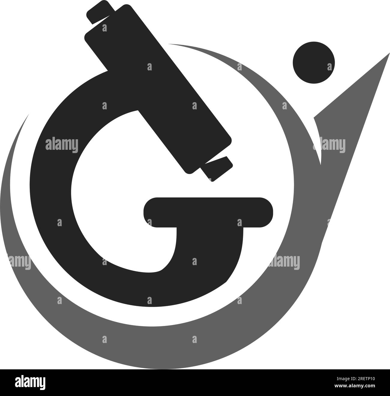 science logo template. Icon Illustration Brand Identity. Isolated and ...
