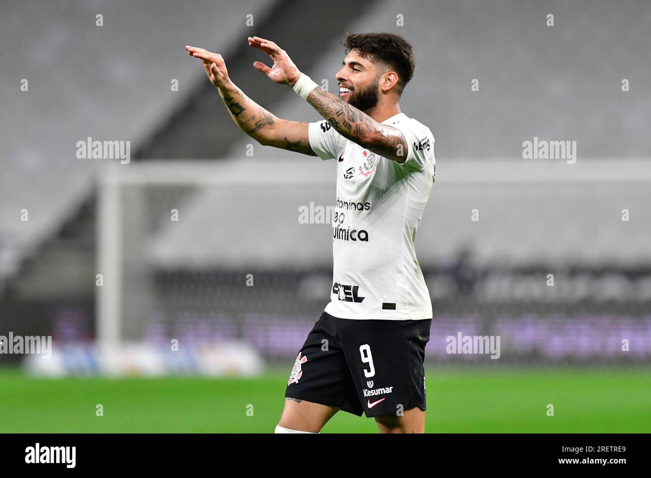 São Paulo (SP), 29 July - Soccer/CORINTHIANS-VASCO - Goal of the Yuri ...