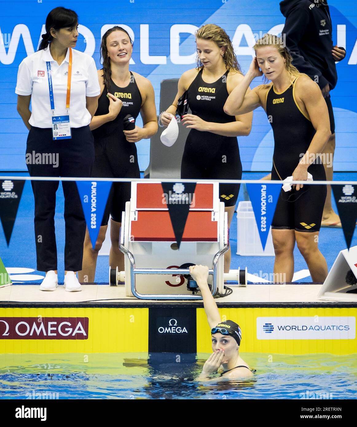 FUKUOKA - Kim Busch, Tes Schouten, Marrit Steenbergen and Kira ...