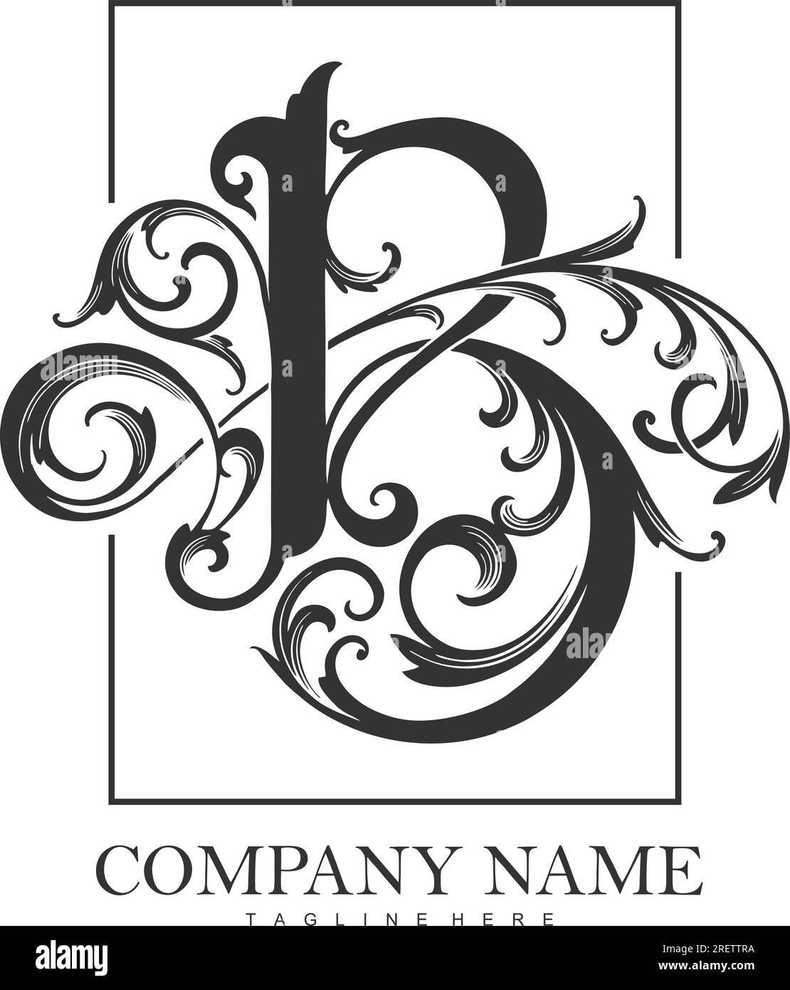 Letter t b logo Cut Out Stock Images & Pictures - Alamy