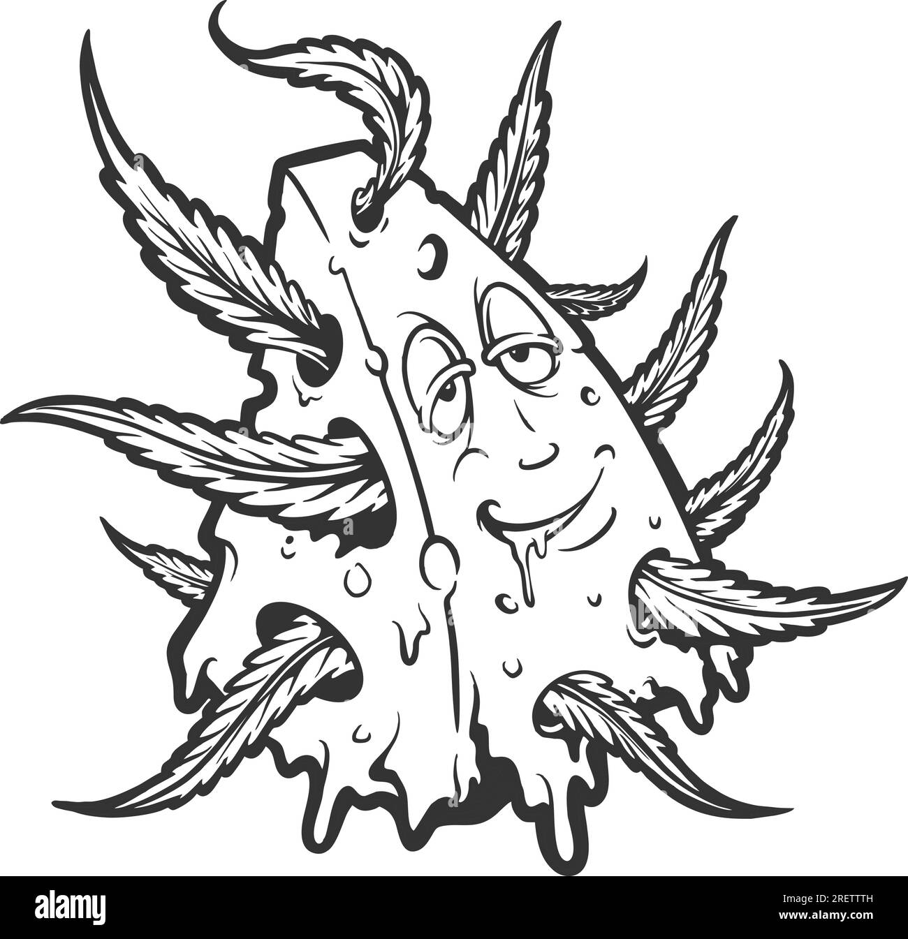 Delicious monster plant Stock Vector Images - Alamy