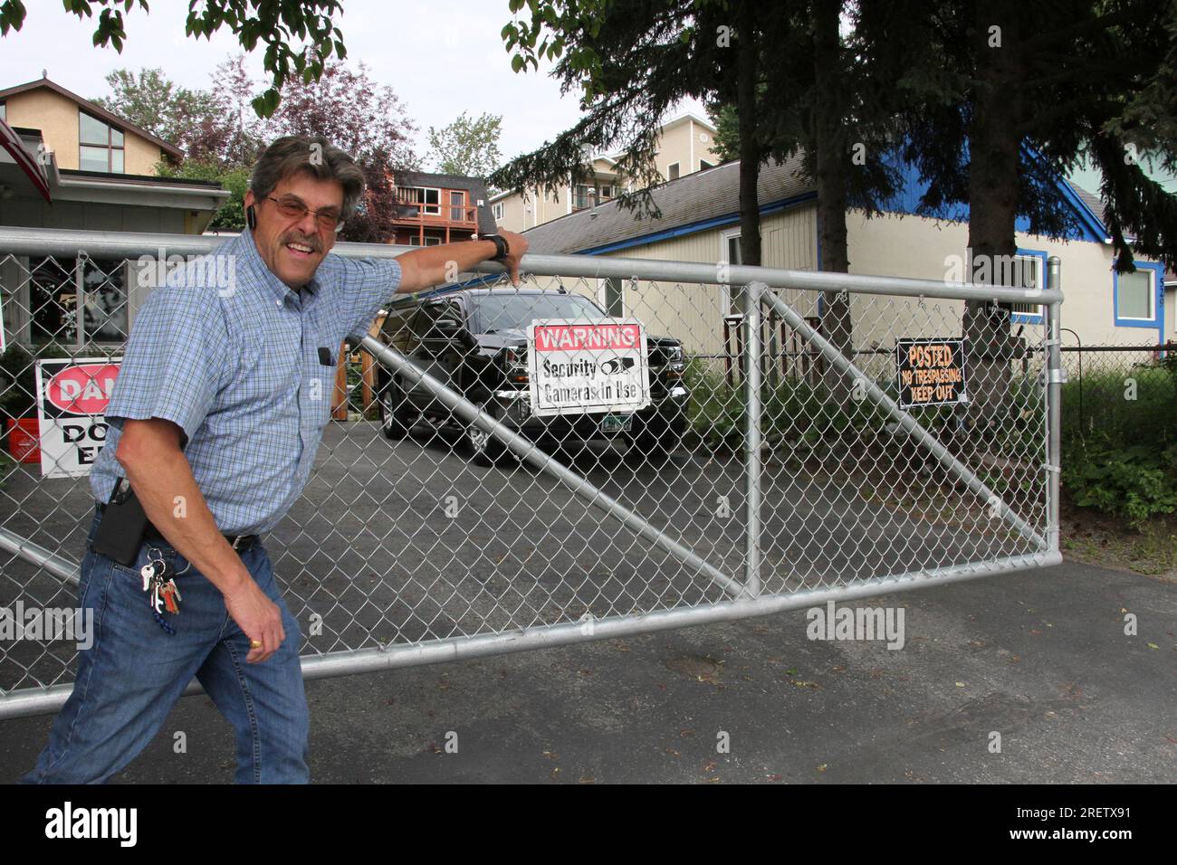 Danny Parish poses for a photo on Wednesday, July 26, 2023, as he ...