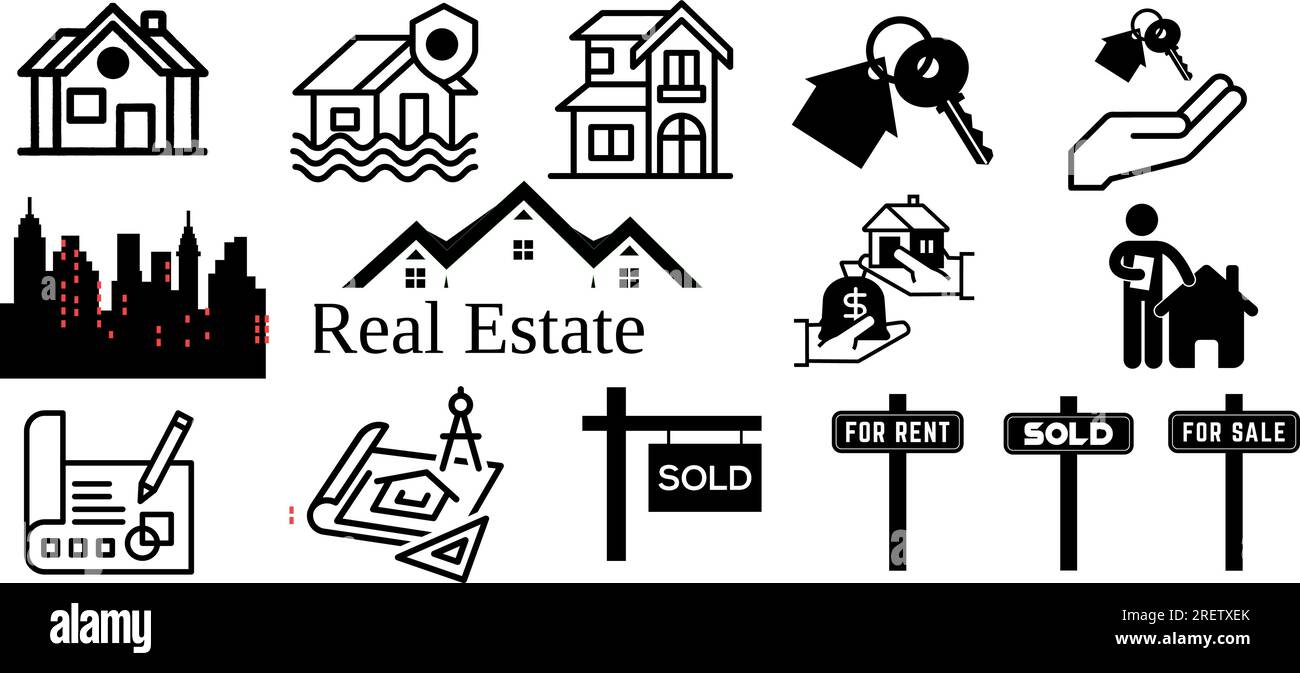 Real Estate Sign Icon
