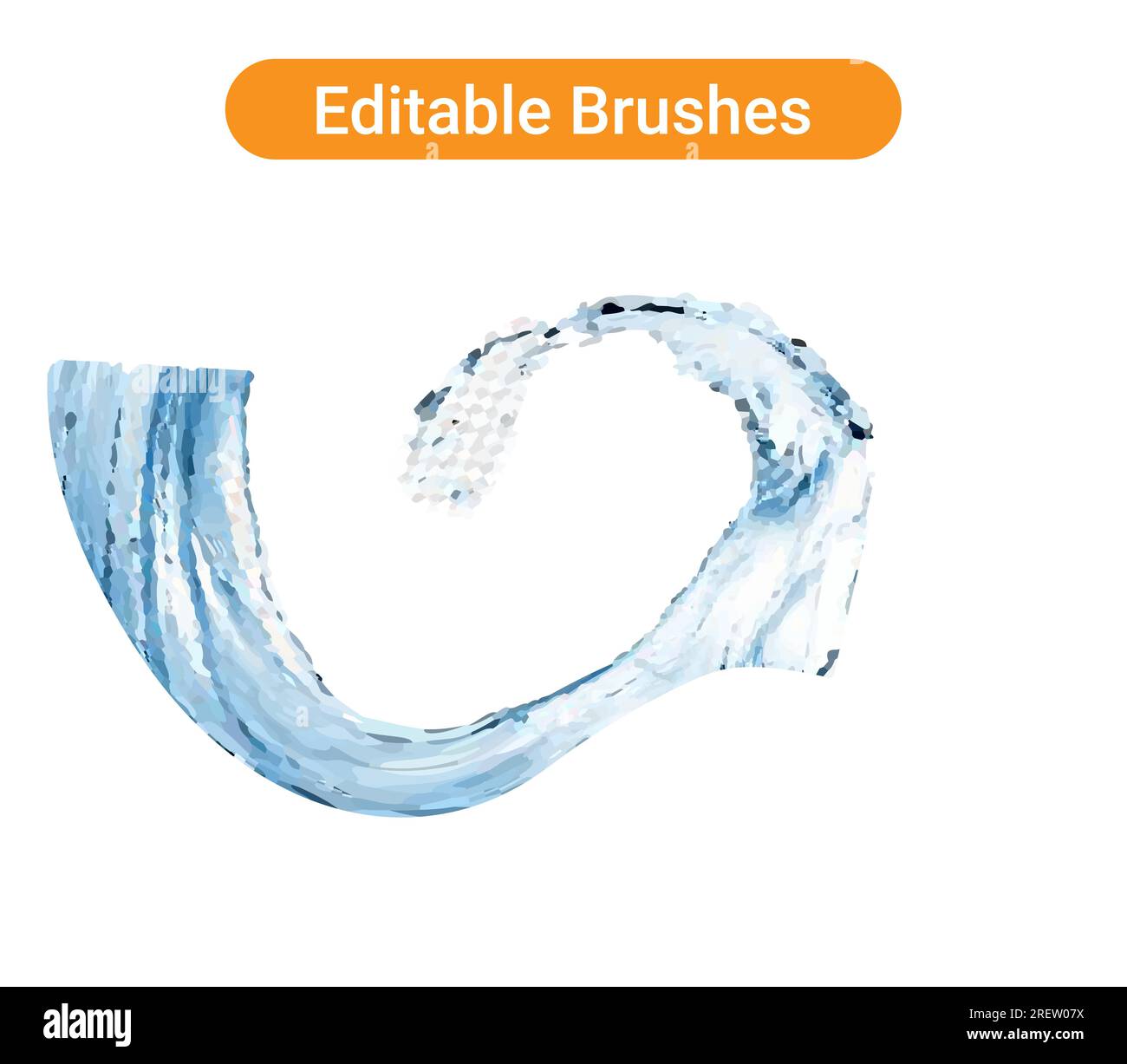 Water drop splash cut out Stock Vector Images - Alamy