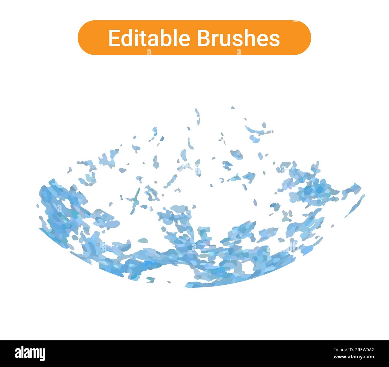 Splashing into water cut out Stock Vector Images - Alamy