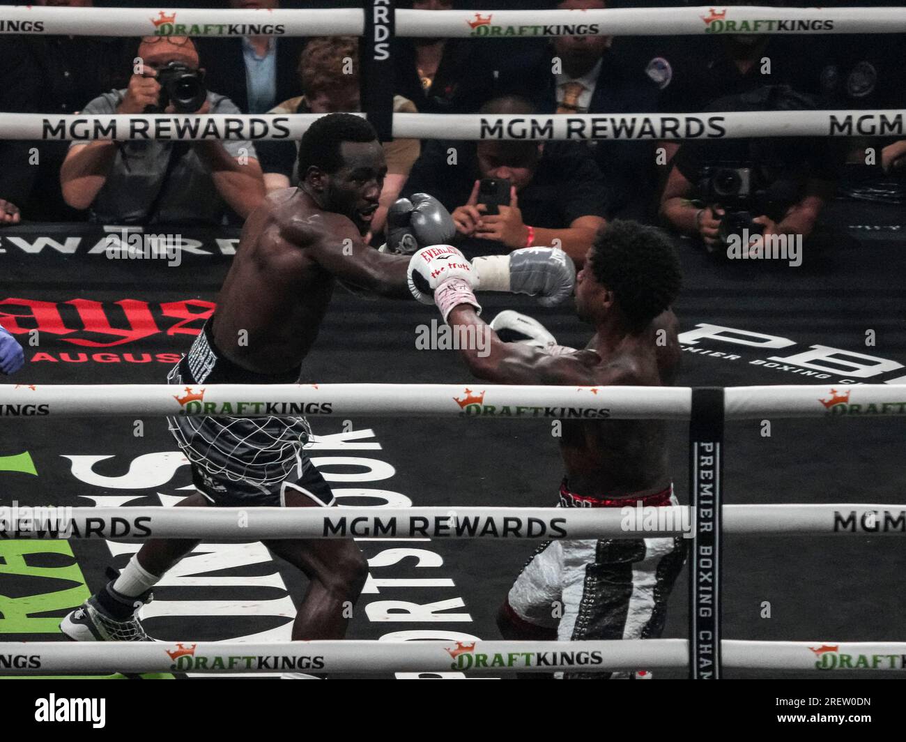 Las Vegas, Nevada, USA. 29th July, 2023. Action between WBC, WBA and IBF unified welterweight ...