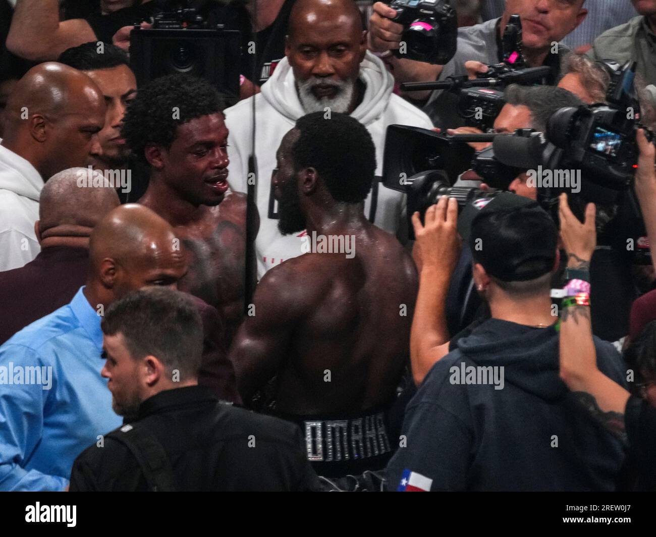 Las Vegas, Nevada, USA. 29th July, 2023. Terence Crawford and Errol ...