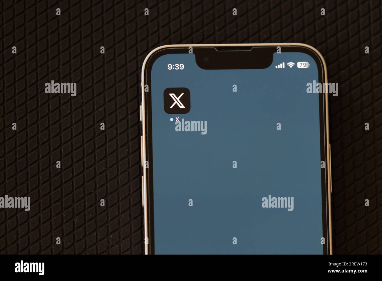 Japan. 30th July, 2023. In this photo illustration, a New Twitter logo ...