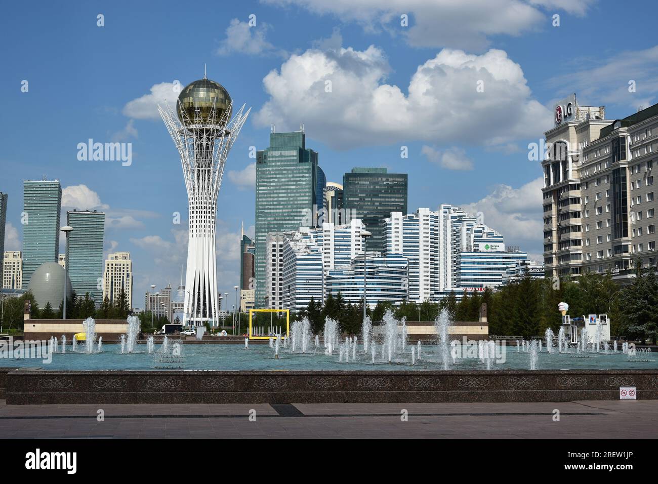 Astana (Nur-Sultan), Kazakhstan – Modern architecture in Astana (Nur ...