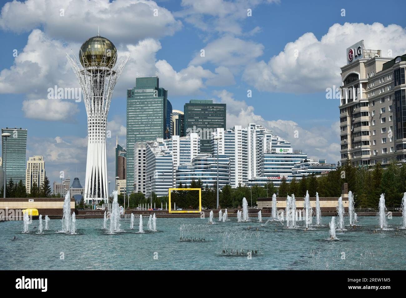 Astana (Nur-Sultan), Kazakhstan – Modern architecture in Astana (Nur ...