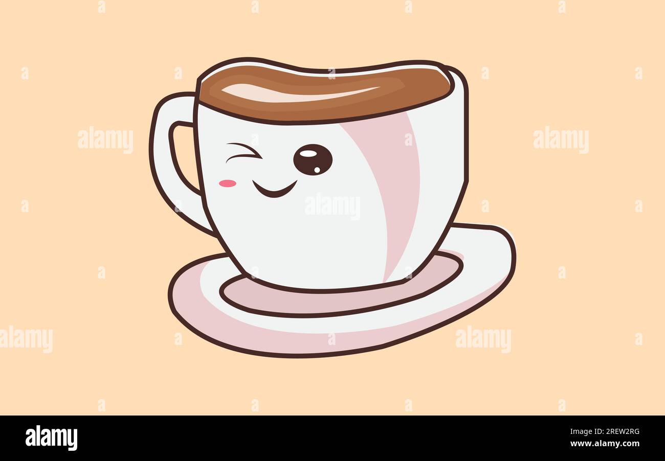 Coffee advertisement poster Stock Vector Images - Alamy