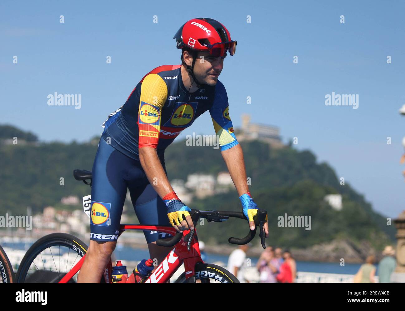 Donostia, Spain. 29th July, 2023. Toni Gallopin of Lidl - Trek during ...