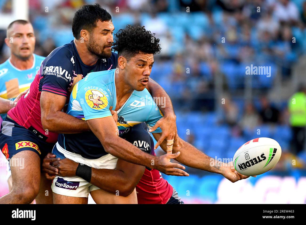 Gold Coast, Australia. 30th July, 2023. Brian Kelly of the Titans ...