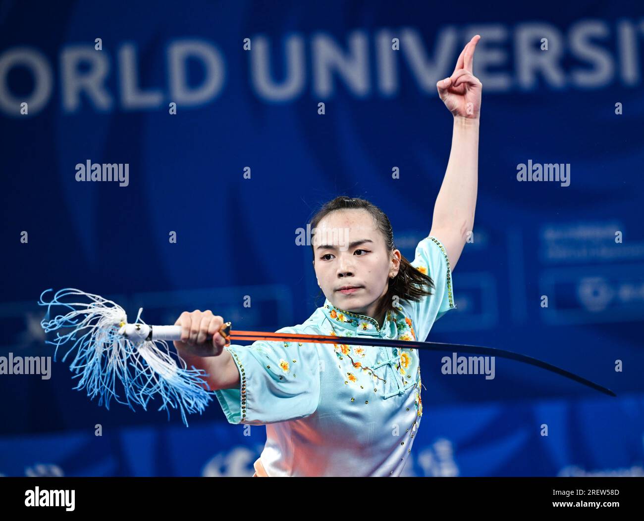 Chengdu, China's Sichuan Province. 30th July, 2023. Wong Weng Ian of ...