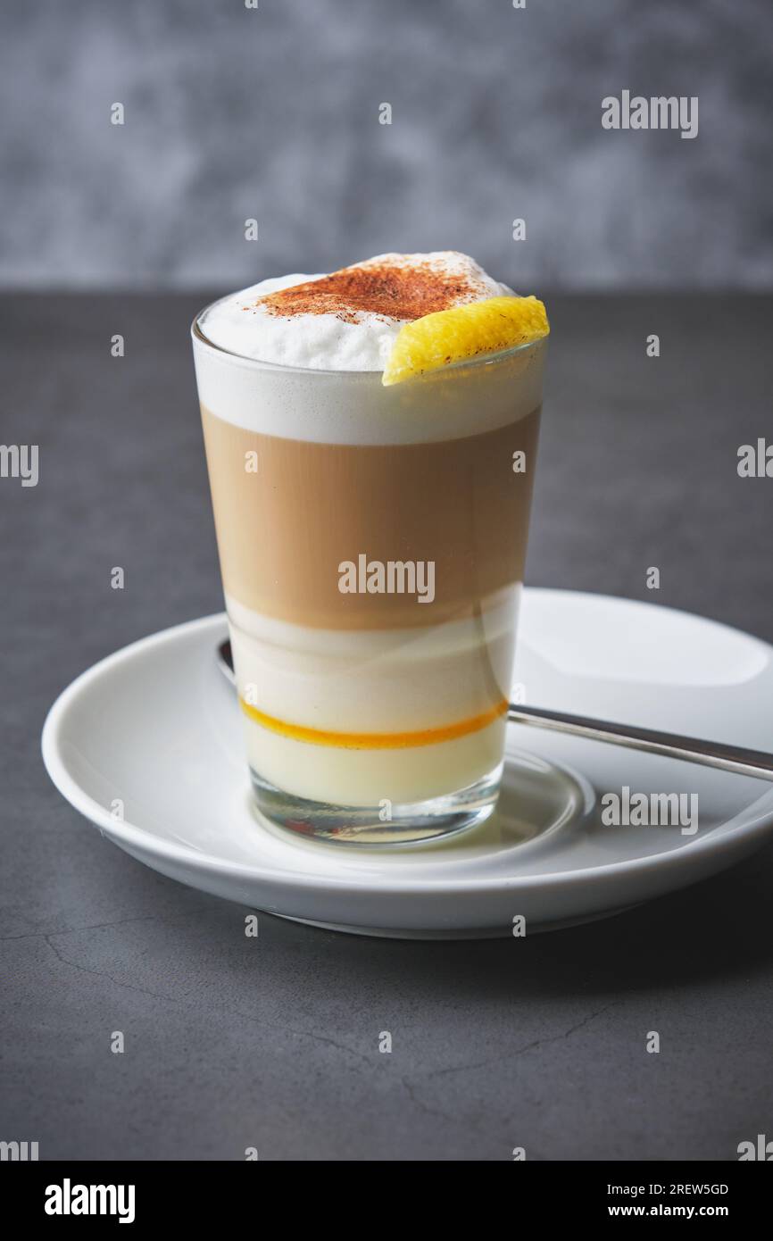 Barraquito coffee canary islands hi-res stock photography and images ...