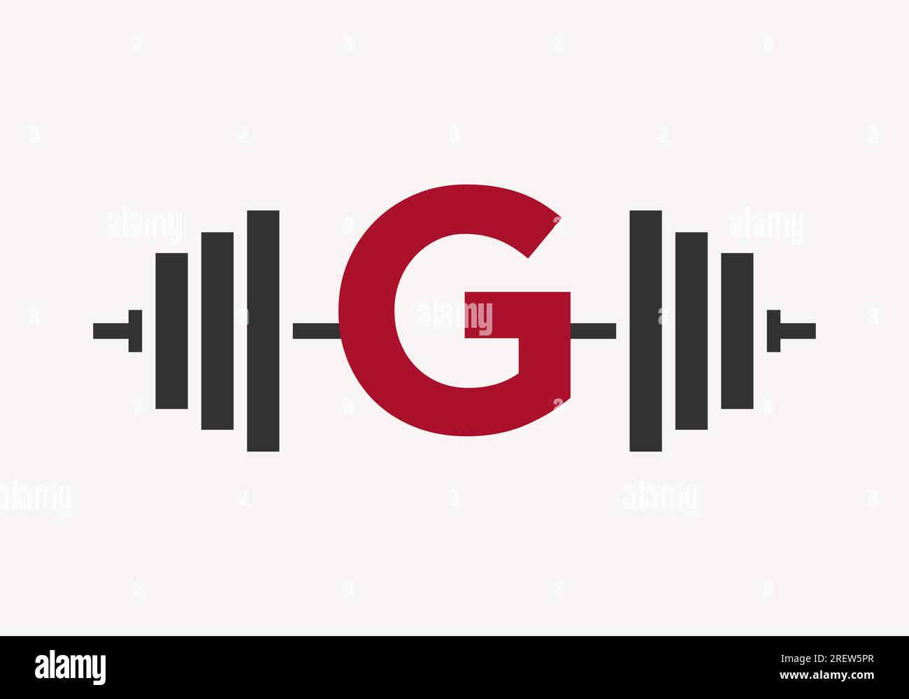 Gym logo g letter hi-res stock photography and images - Alamy