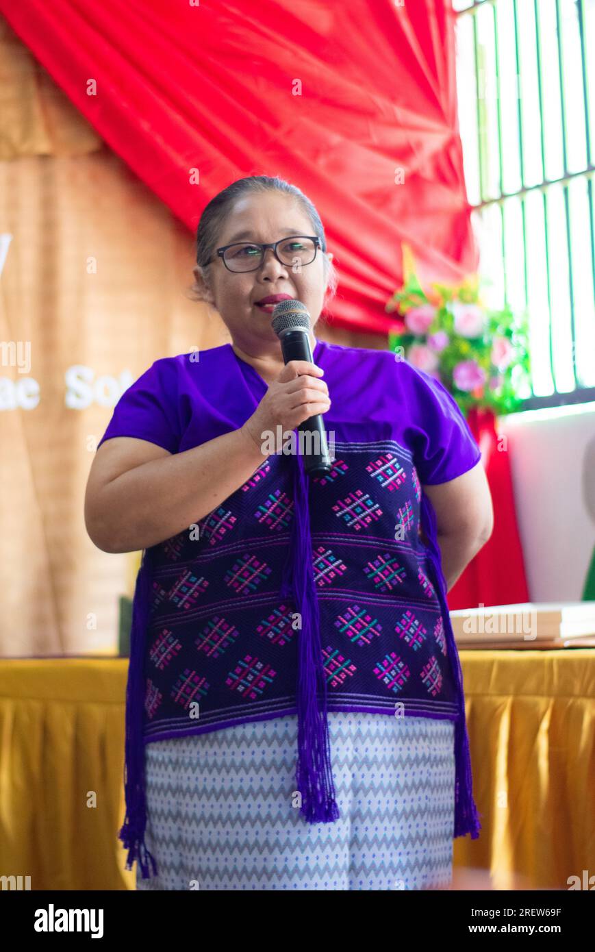 Naw Hsa Eh Say Poe - The daughter of General Mu Tu Say Poe, Ex- Chairman of KNU(Karen National ...